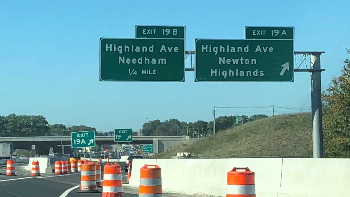 New on, off-ramps opening this weekend on Route 128