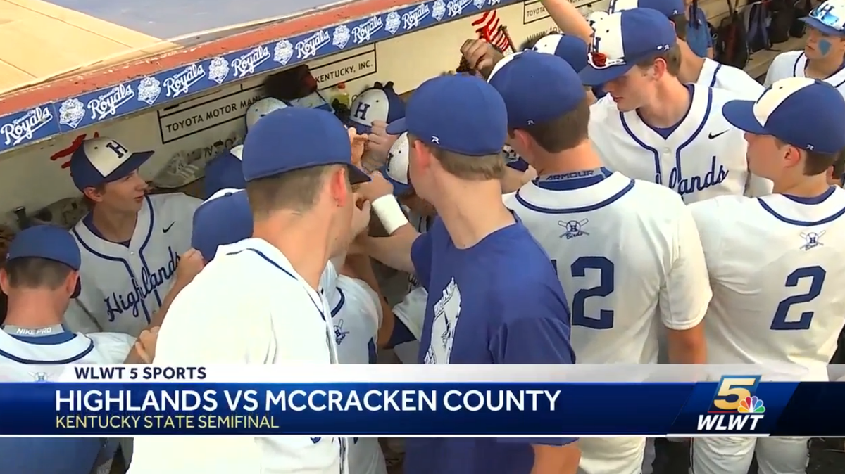 Highlands HS baseball earns 4-3 victory, faces Louisville St. Xavier in ...