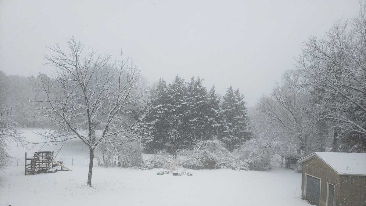 Pictures, video: Saturday snow falls across Upstate