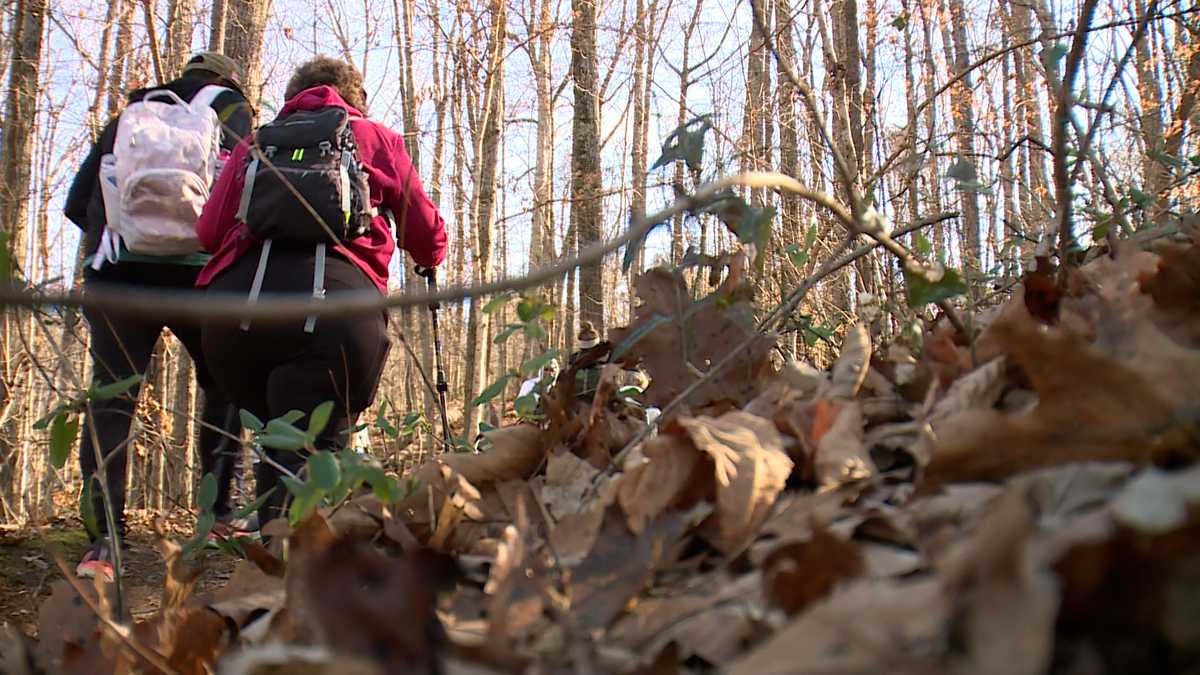 "A happy way to start the year:" Folks gather for First Day Hike