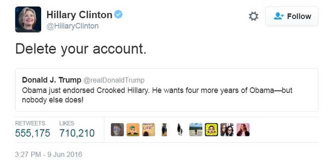 Who had the most retweeted tweet of 2016?