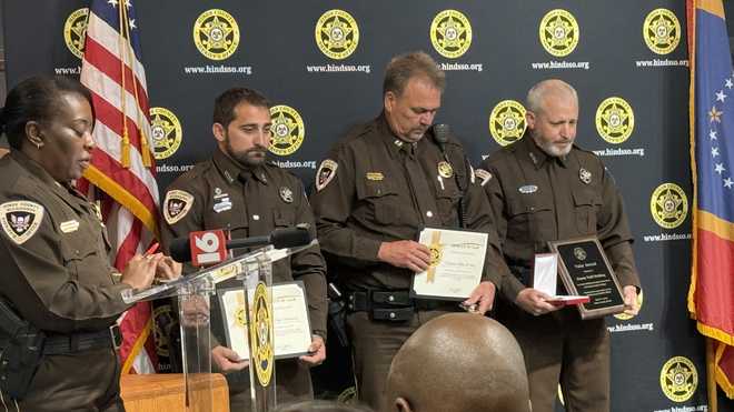 Hinds County honors fallen Deputy Martin Shields Jr. with Valor award