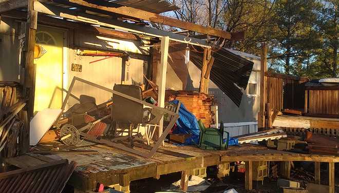 South Carolina: NWS confirms tornado in Greenwood County
