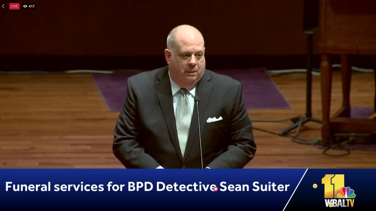 PHOTOS: Baltimore police Detective Sean Suiter's funeral