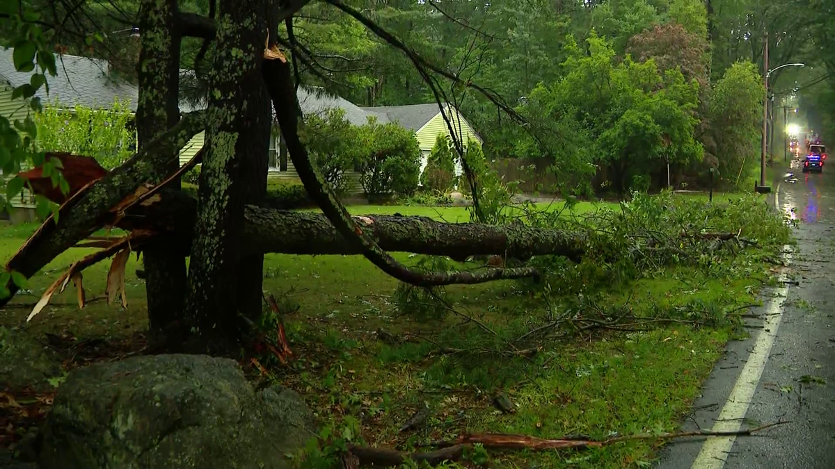 'Radar confirmed' tornado with debris signature near Worcester ...
