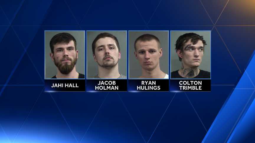 4 charged in home invasion robbery appear in court