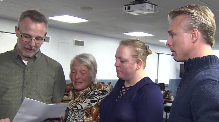 Heartwarming: Homeless woman reunited with lost family