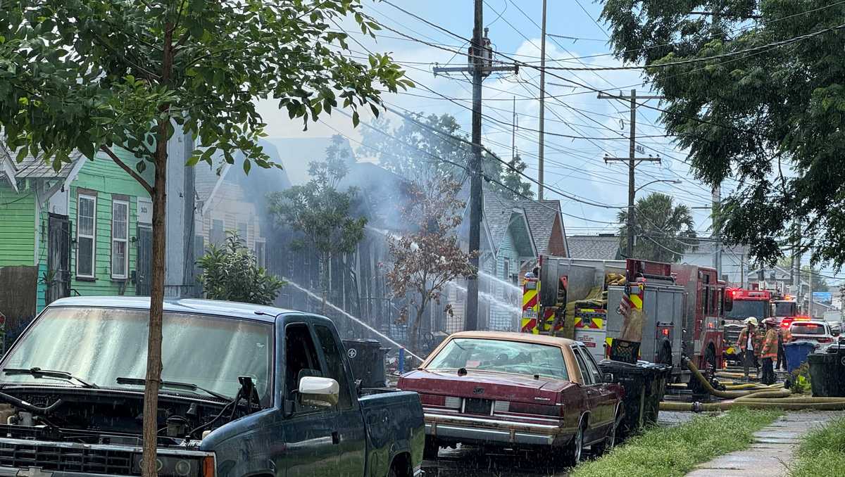 New Orleans Seventh Ward home catches fire