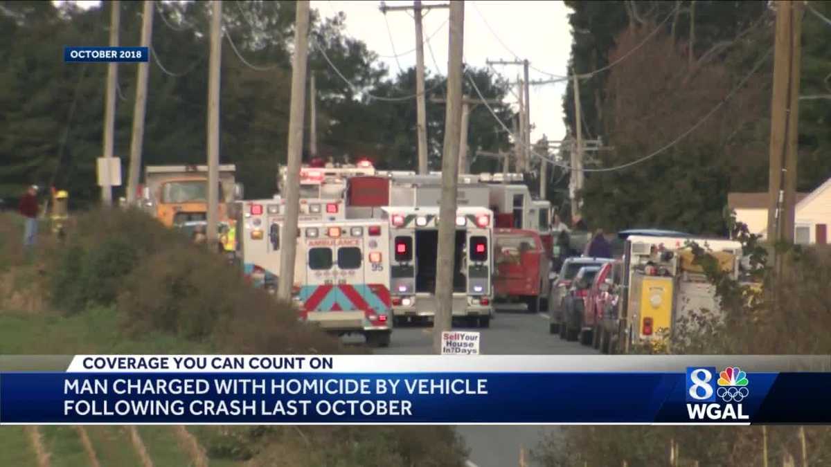 Man charged with homicide by vehicle in 2018 crash in York County Man charged with homicide by vehicle in 2018 crash in York County