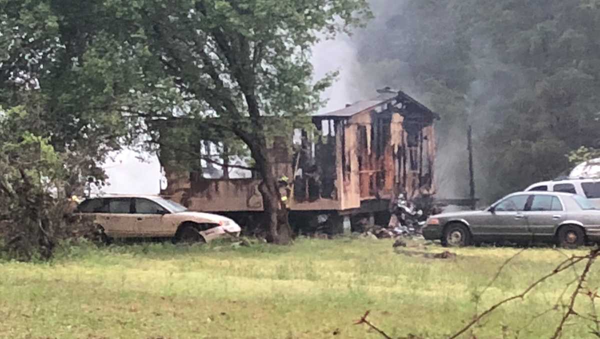 One person found dead after fire at mobile home, fire chief says