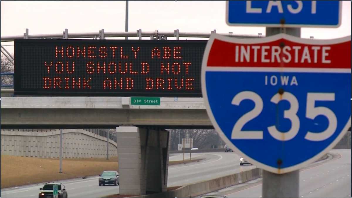 Iowa DOT: Silly safety signs to stay along Iowa highways