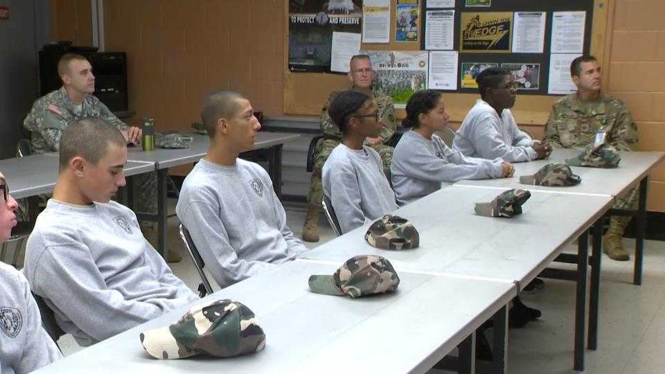 Freestate Challenge Academy given Honor Row at Ravens game