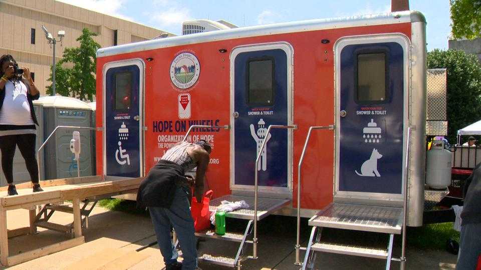 New mobile project to provide homeless with hygiene services