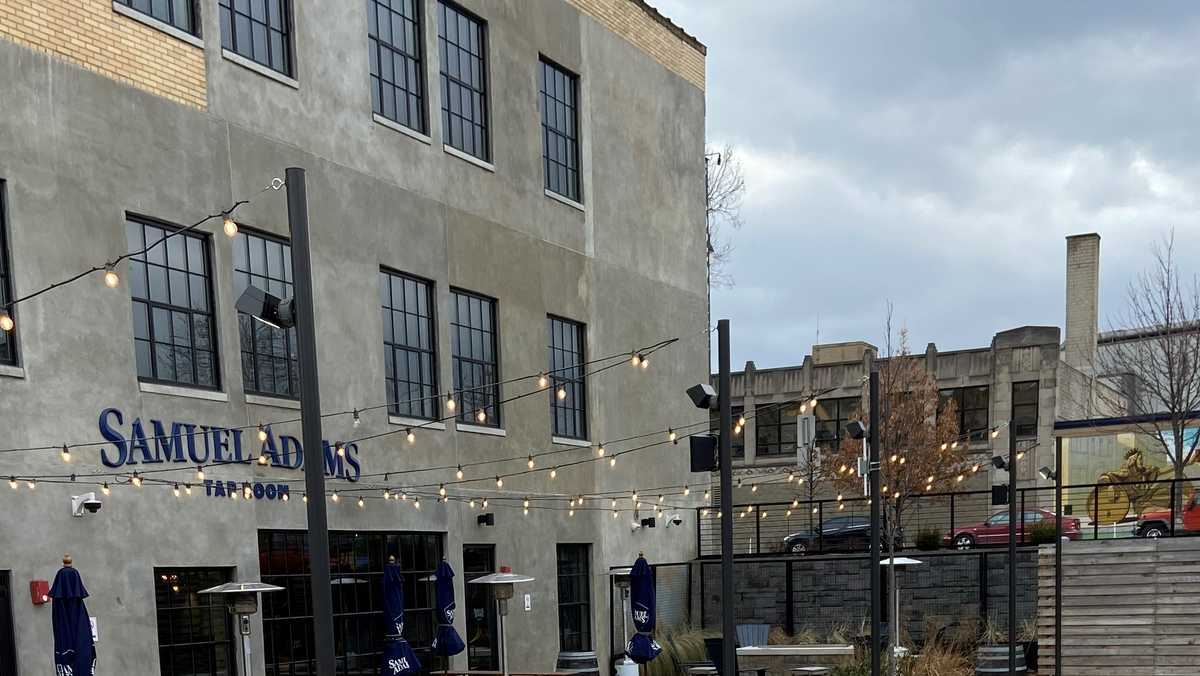 Why are hopscotch courses around Findlay Market?