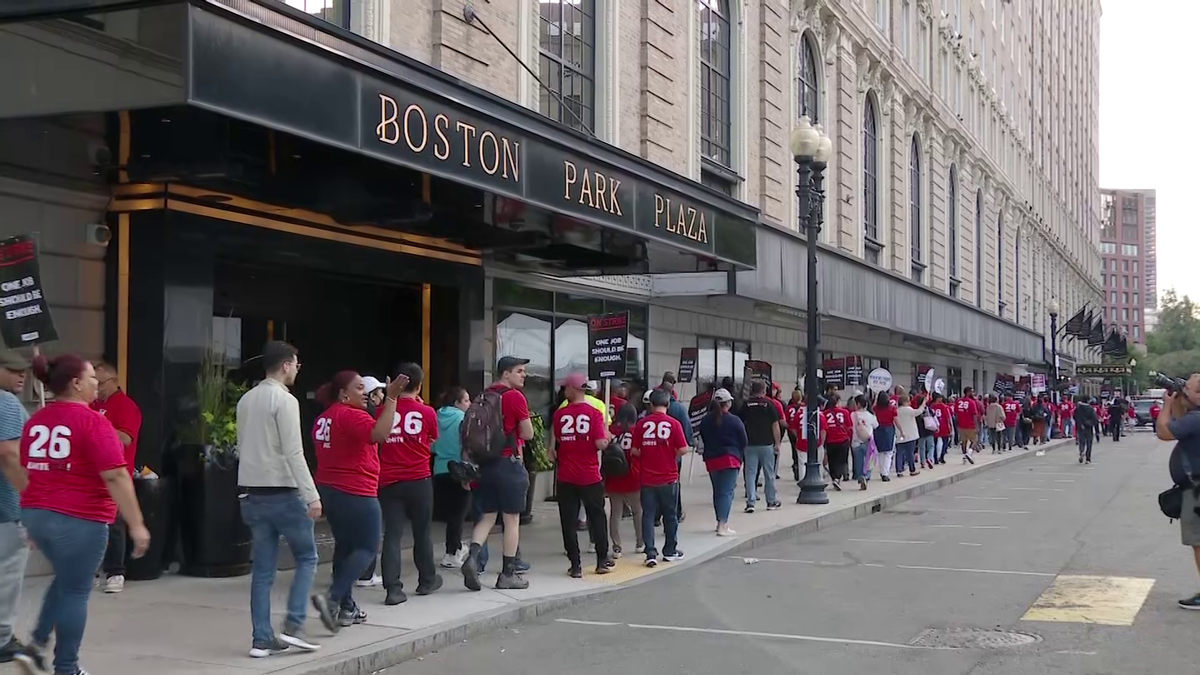 'We're looking for respect'; Boston hotel workers part of nationwide strike