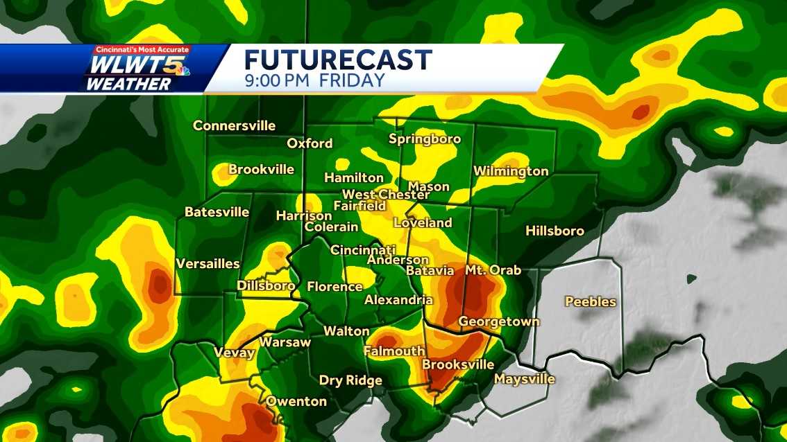 Hour by hour: When severe weather threat moves through Cincinnati