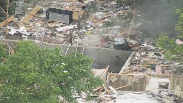 1 man hurt in home explosion in rural Wisconsin, authorities say