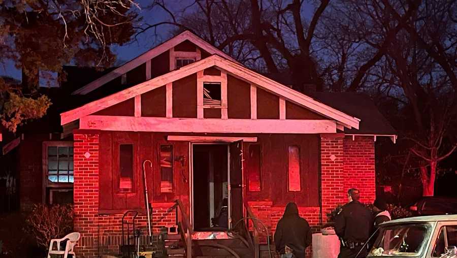 Person injured in house fire in Smithfield community.