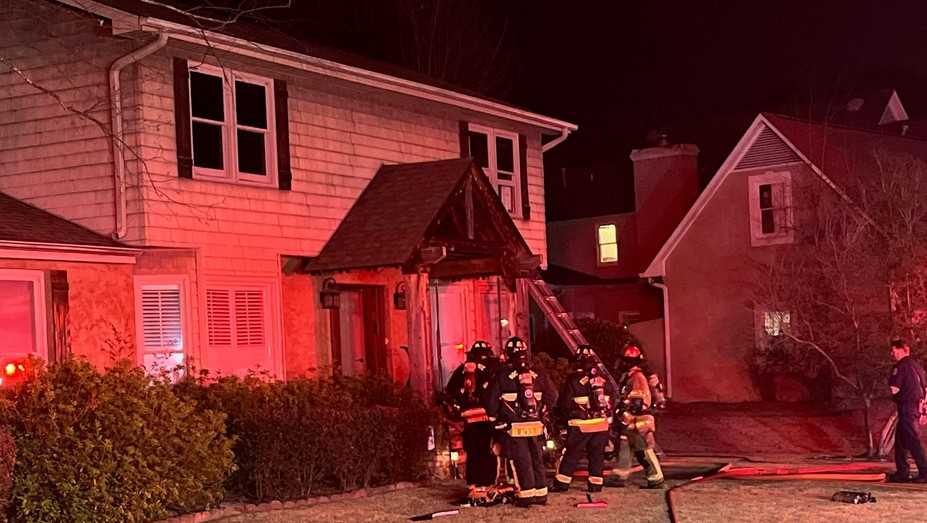 Vestavia Hills firefighters control house fire Friday night