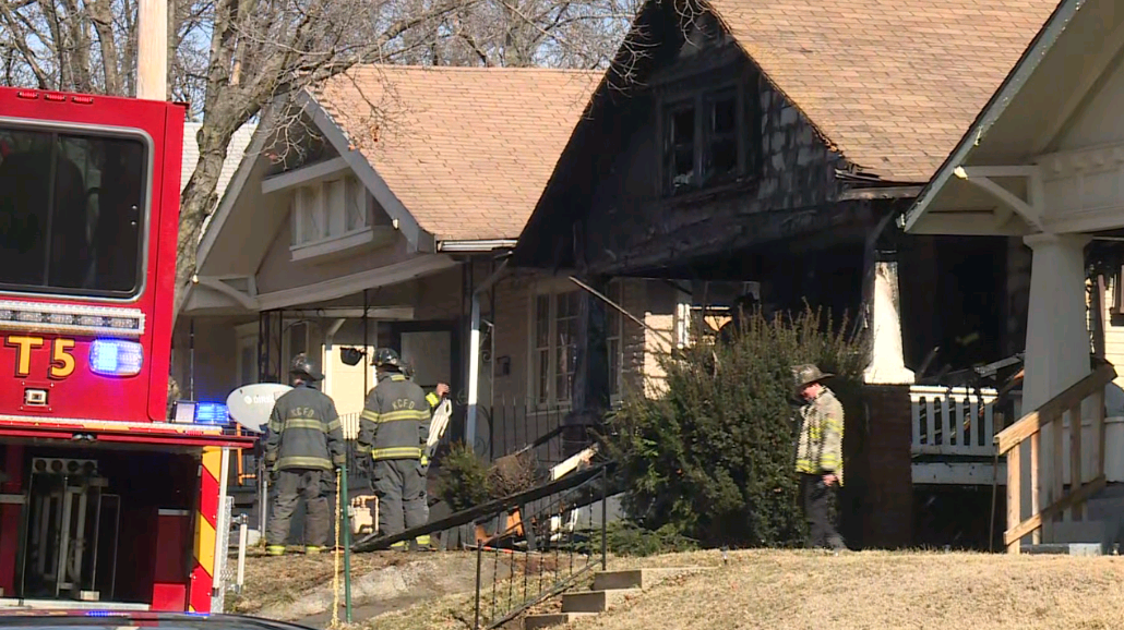 2 rushed to hospital after house fire near 27th and Askew