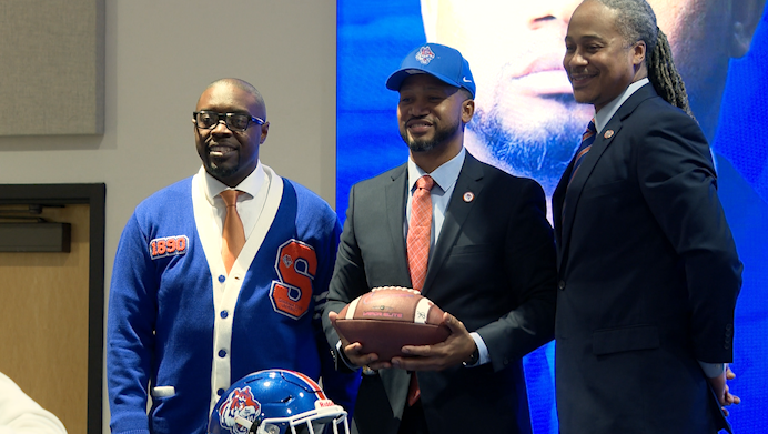 Savannah State introduces Thomas Howard as 28th head football coach