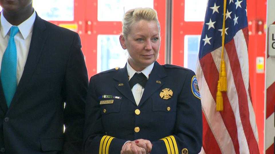 Howard County's first female fire chief, Christine, Uhlhorn, to retire
