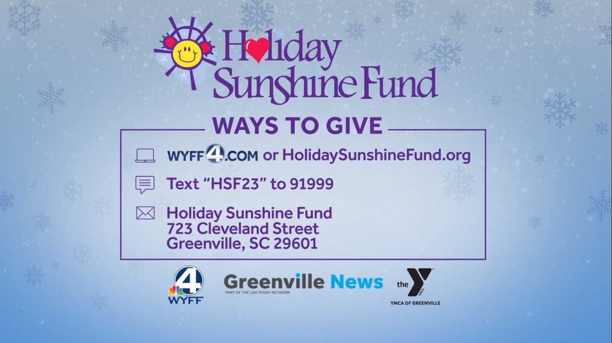 Give to the Holiday Sunshine Fund!