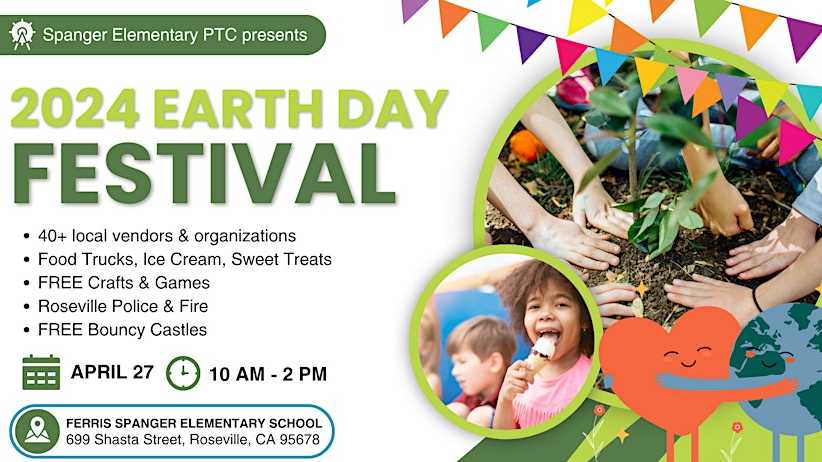 Free Earth Day Festival this Saturday in Roseville
