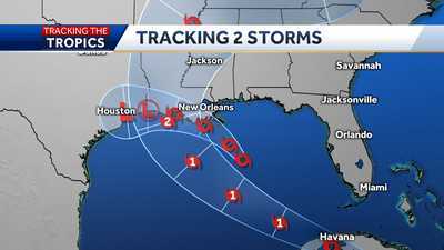 Marco weakens to tropical depression as the Gulf prepares for Laura to ...