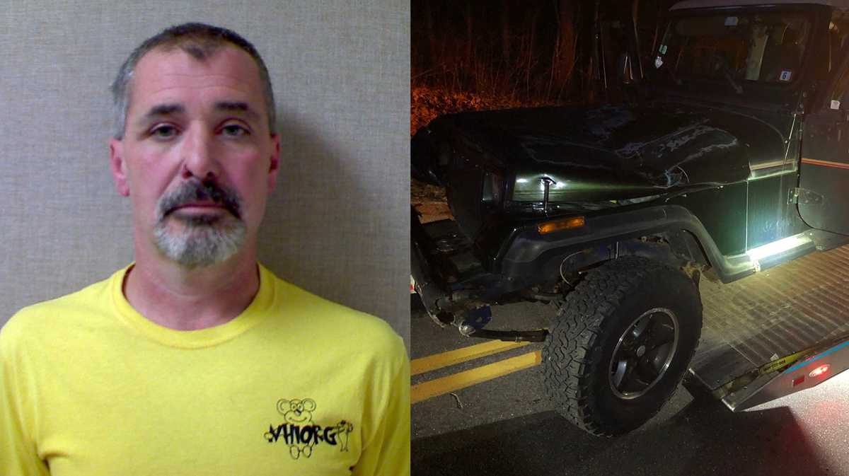 New Hampshire man accused of DUI, arrested following rollover accident
