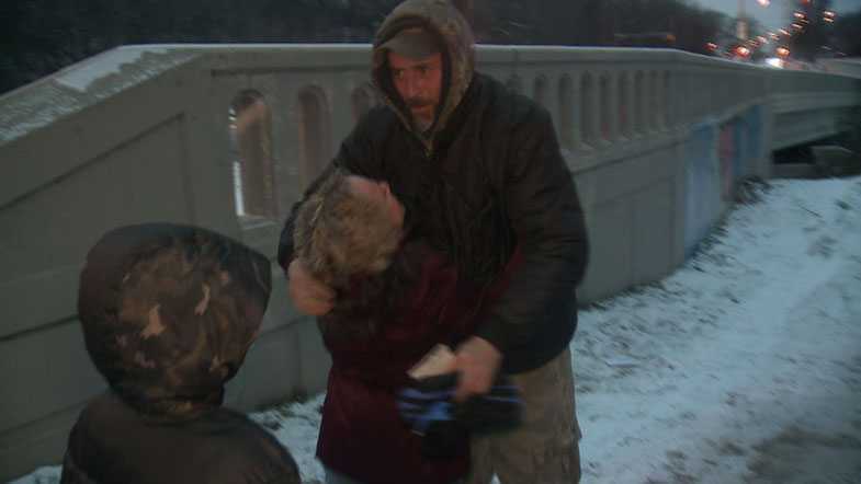 'My heart is just joyful,' homeless man says after woman comes to give ...
