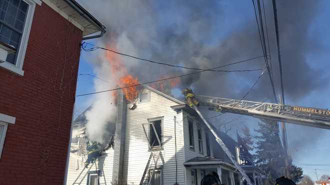 Fire heavily damages Hummelstown home