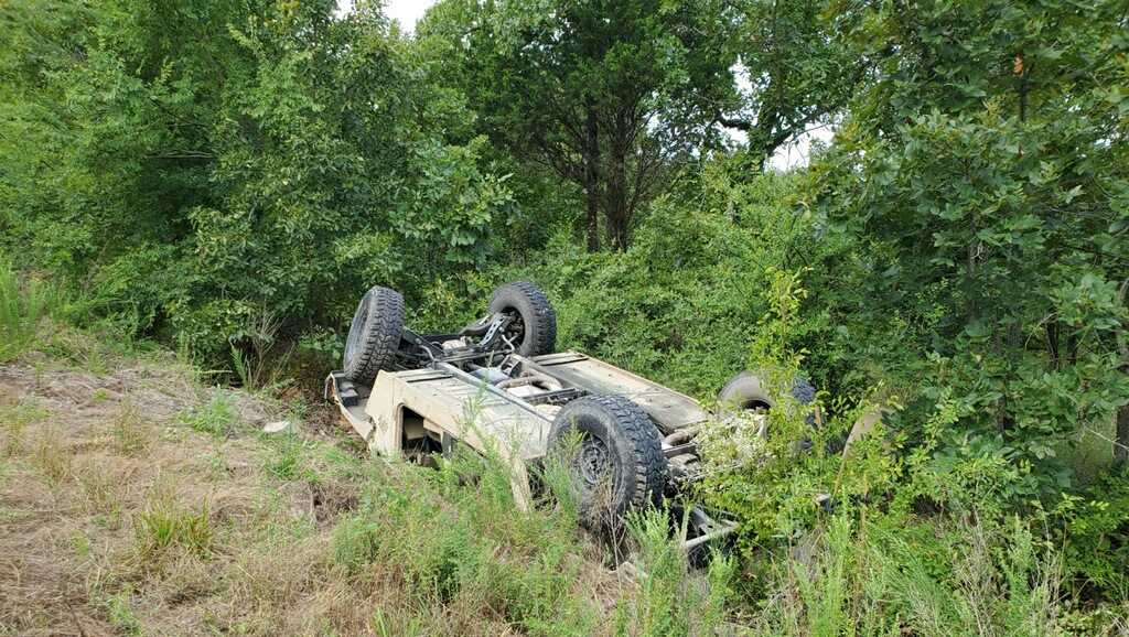 Humvee reported stolen, wrecked at Fort Chaffee