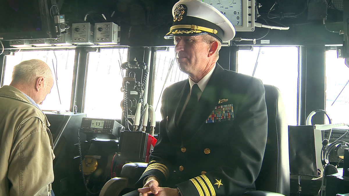 Tour the USS Thomas Hudner, U.S. Navy destroyer named for Medal of ...