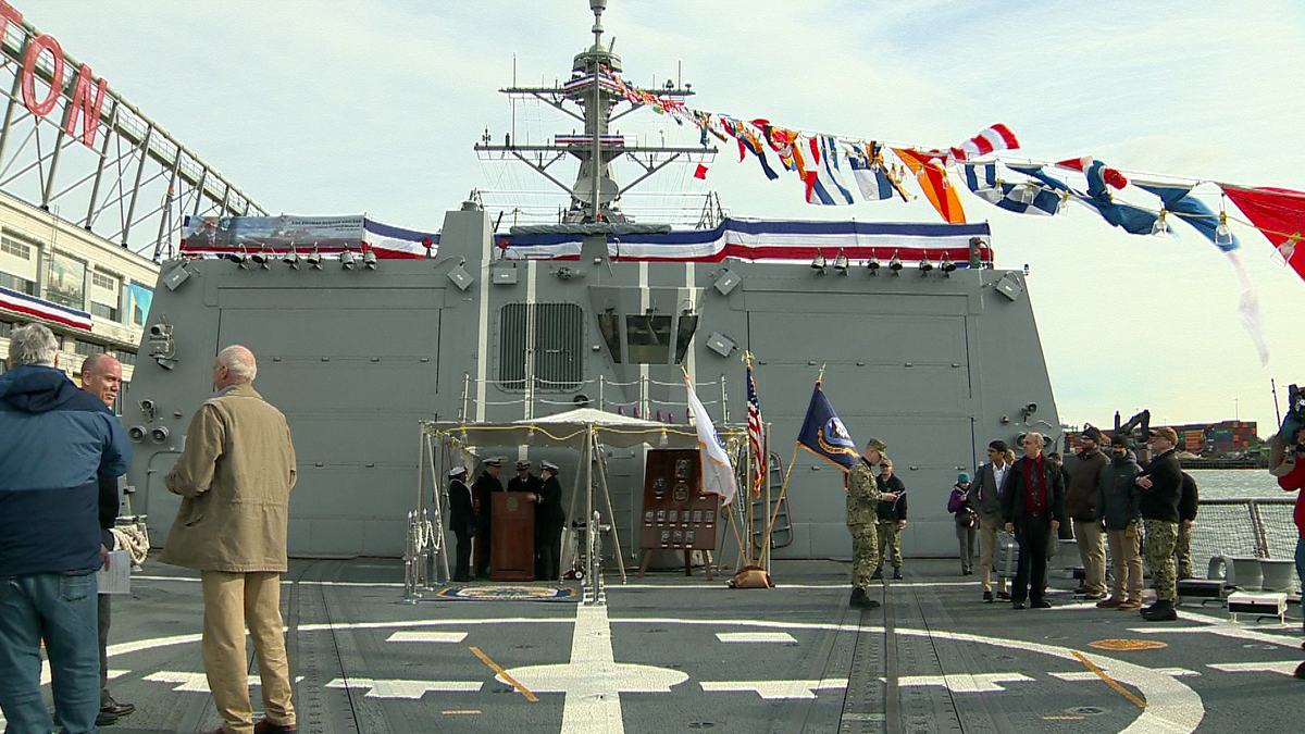 Tour the USS Thomas Hudner, U.S. Navy destroyer named for Medal of ...