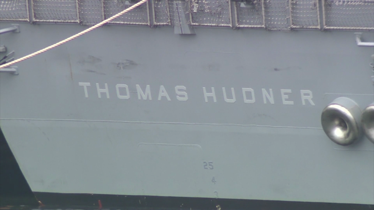 Tour the USS Thomas Hudner, U.S. Navy destroyer named for Medal of ...