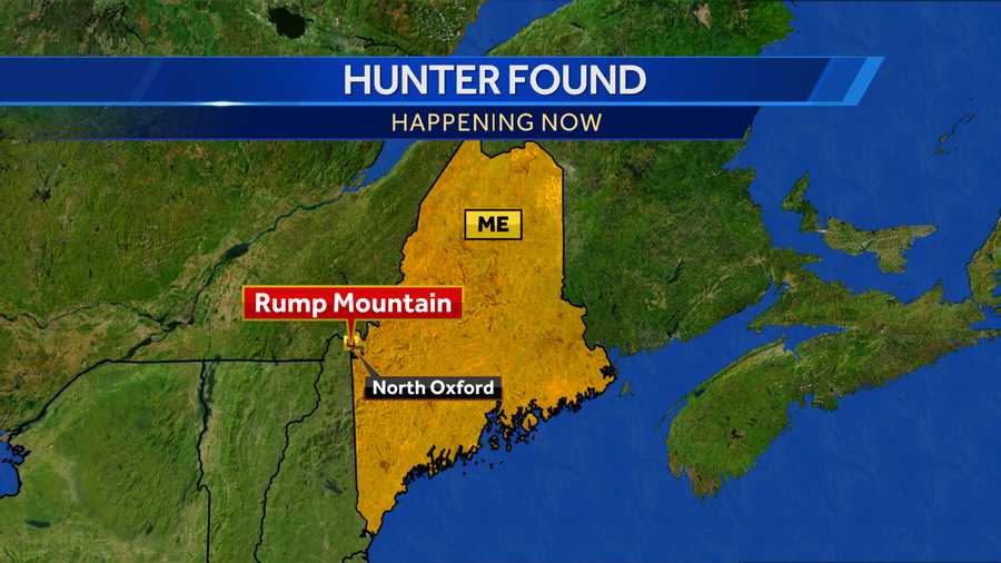 Missing hunter found safe in Maine Missing hunter found safe in Maine