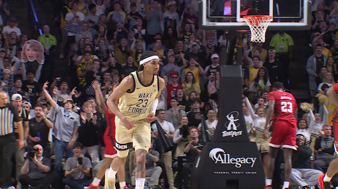 Sallis scores career-high 33 to lead Wake Forest over NC State