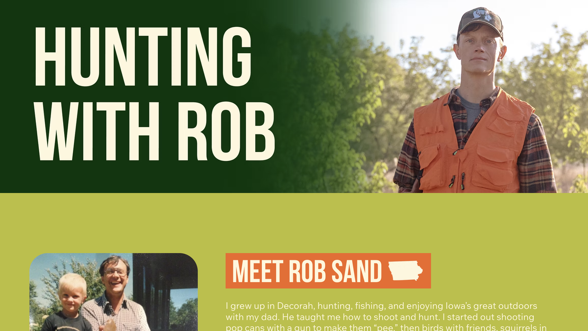 Iowa politics: Democrat Rob Sand's campaign launches 'Hunters and ...