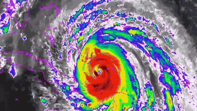 How big is Hurricane Irma?