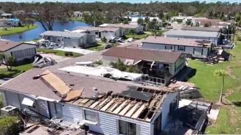 Florida homeowners assess hurricane damage