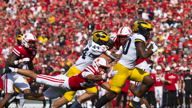 Look at Saturday's Nebraska vs. Michigan game
