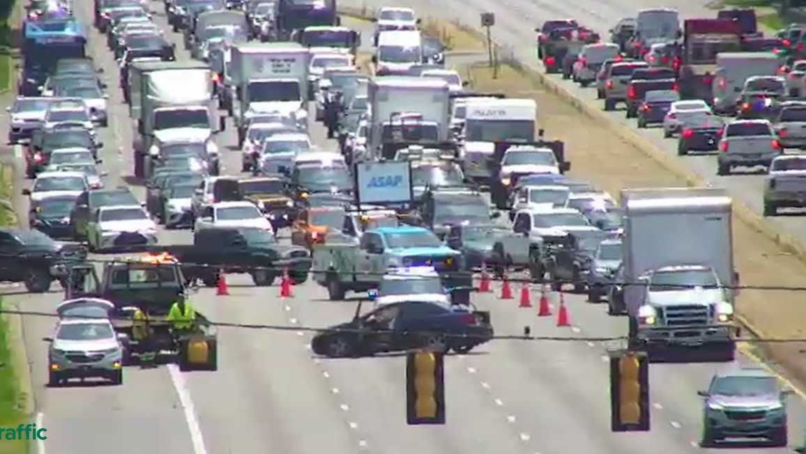 Lanes reopen after major crash on Highway 280 in Birmingham