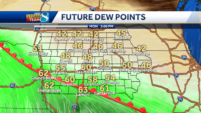 Iowa weather: Tracking severe weather moving through Iowa Monday evening