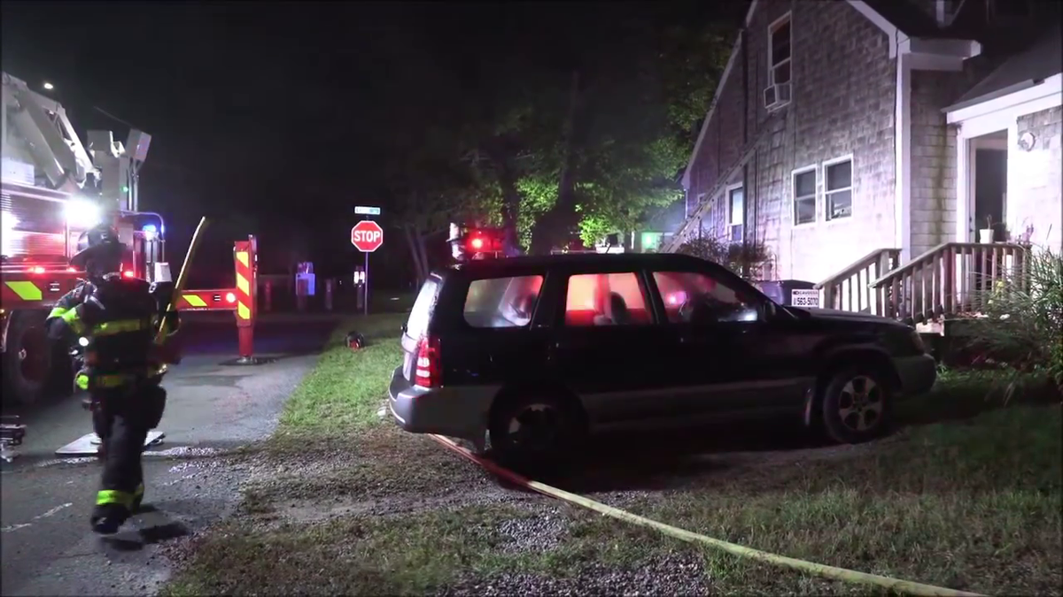 Three people hospitalized after house fire in Hyannis
