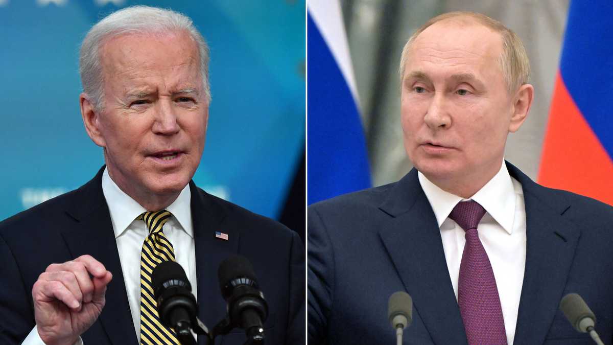 Biden calls Putin a 'murderous dictator' and 'pure thug'
