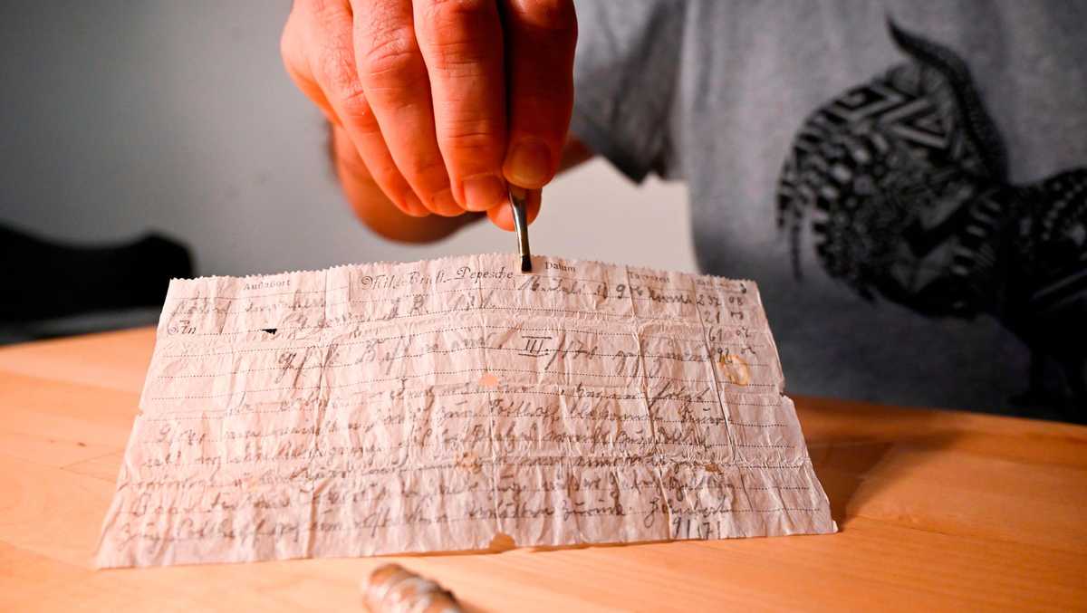 Military carrier pigeon message turns up 110 years after it was sent