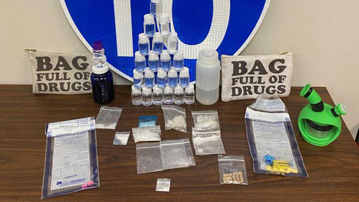 Police Find Narcotics Stash Conveniently Labeled Bag Full Of Drugs