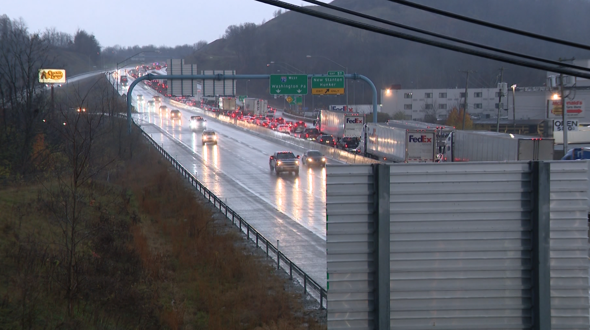 Traffic at standstill after reported accident along Interstate 70 in ...
