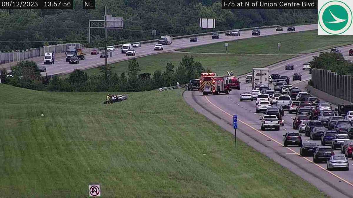 Crews on scene of reported crash I-75N Union Centre, West Chester